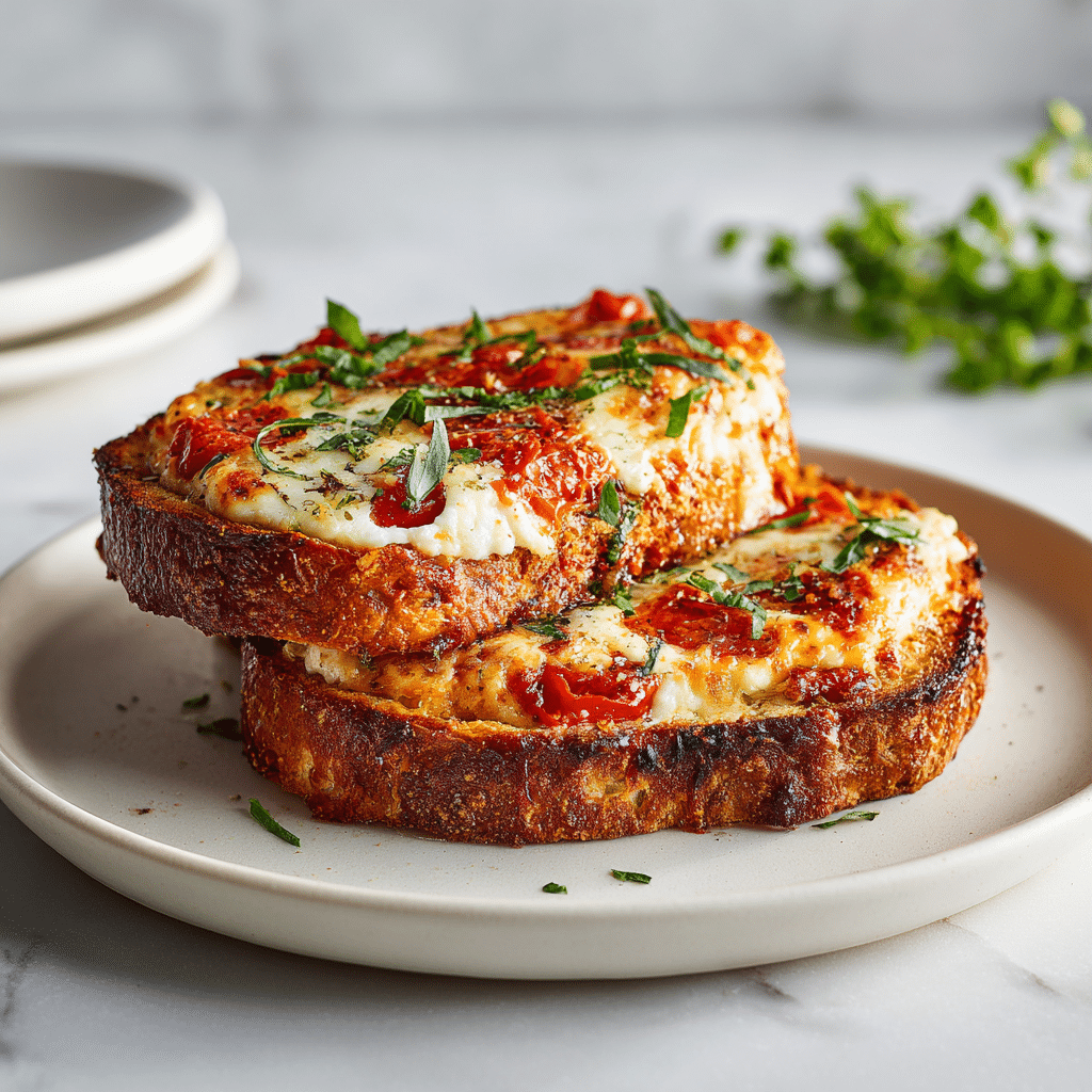 Cottage Cheese Pizza Toast – Ultimate Viral Snack Under 300 Calories