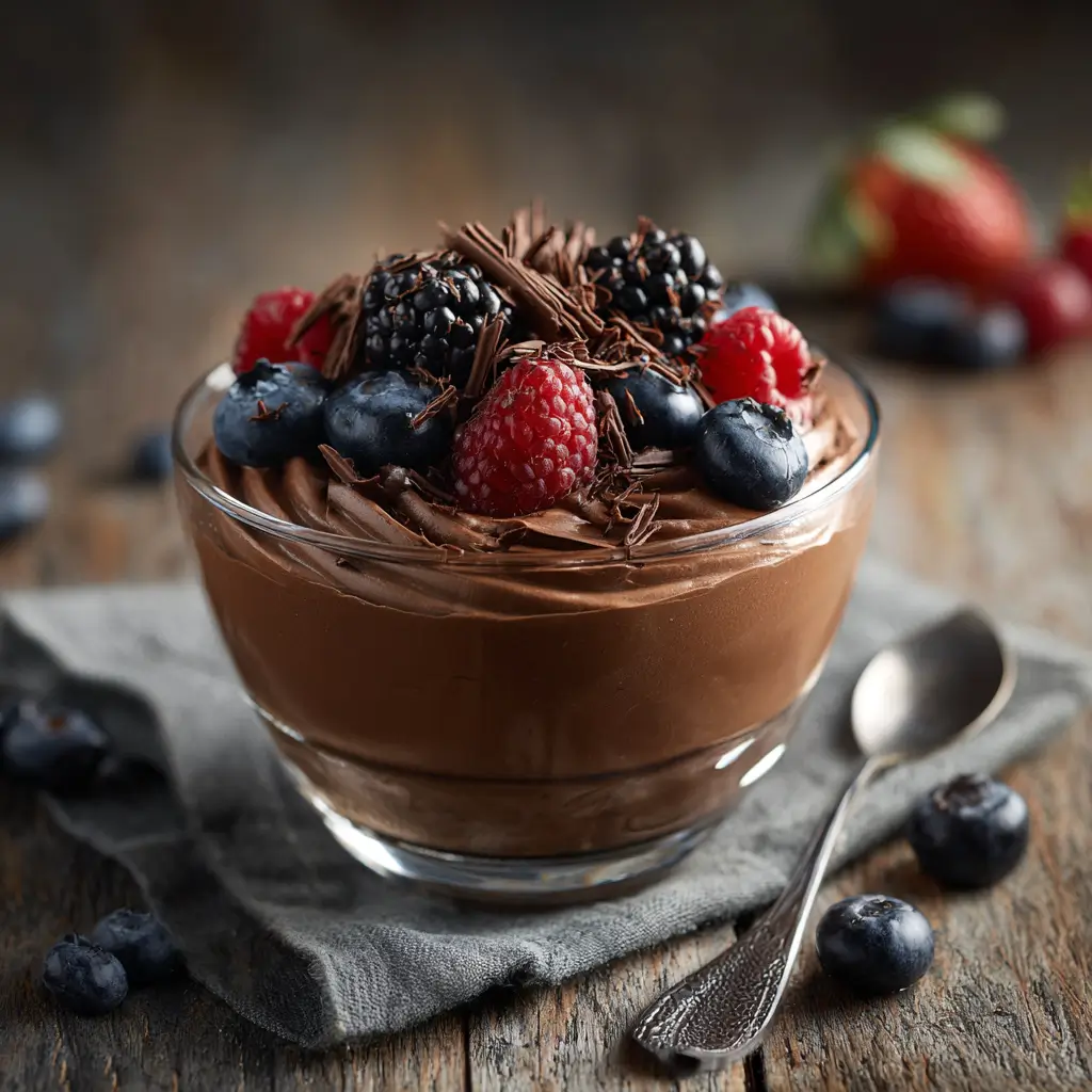 4-Ingredient Cottage Cheese Chocolate Mousse: Irresistible, Easy, High ...
