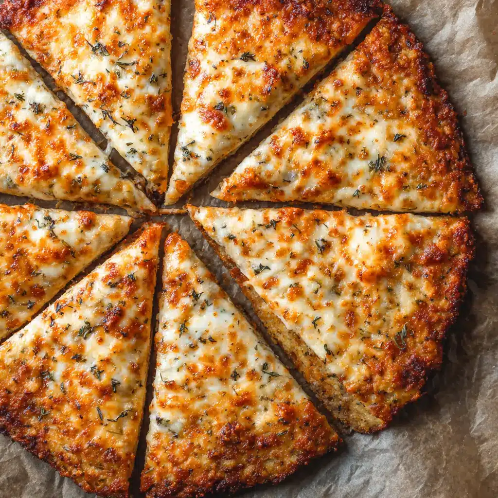 Low Carb Cottage Cheese Pizza Crust – Best 3-Ingredient Keto Recipe