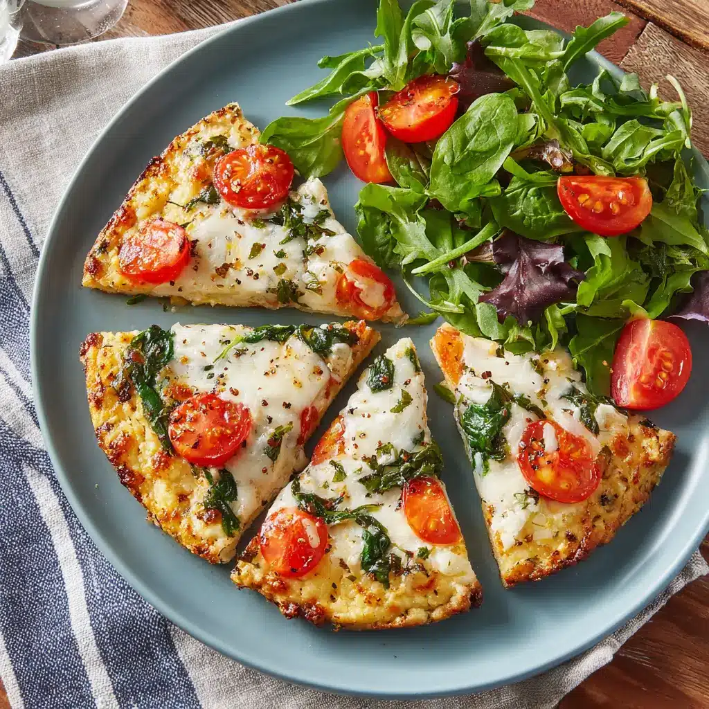 4-Ingredient Cottage Cheese Pizza Crust – Easy, Crispy & Healthy!